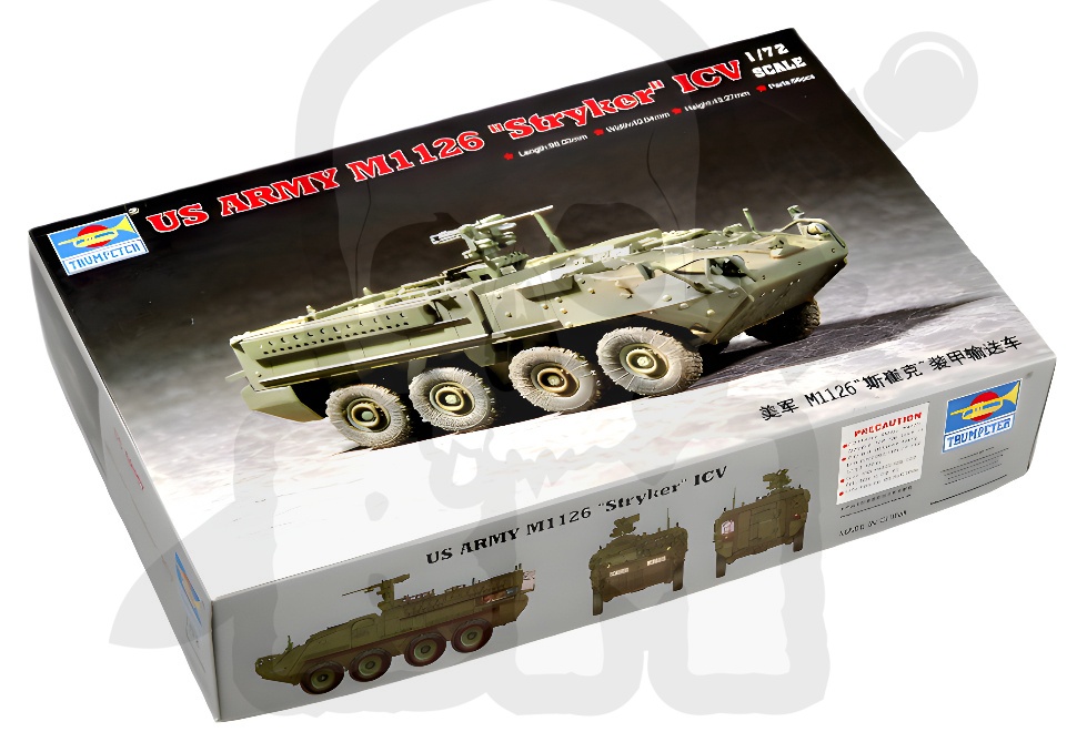 Battle-Models > Trumpeter 07255 Stryker Light Armored Vehicle ICV 1:72